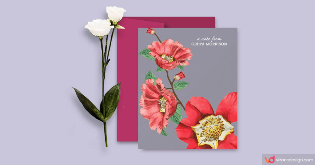 Inspiring Business & Personal Note Card Designs | Vizons Design